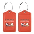 Hello Kitty Luggage Tags for Suitcases Travel ID Identification Labels ...