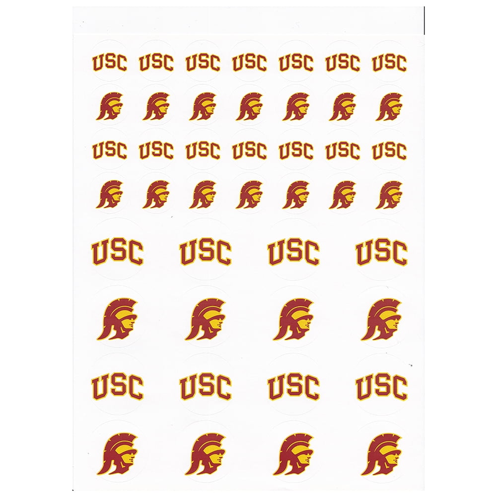 Usc Trojans Small Sticker Sheet - 2 Sheets - Walmart.com