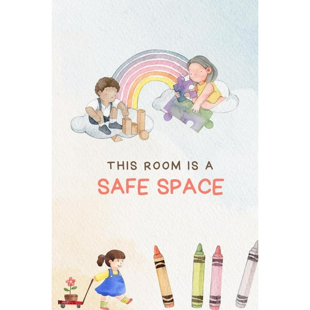 Safe Space Therapy Poster School Supplies Classroom Decor Mental Health ...