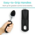 Adaptive Utensil Set - Arthritis Aid Silverware for Parkinsons, Hand ...