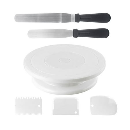 babydream1 6pcs Cake Turntable Set Cake Icing Decorating Turntable ...