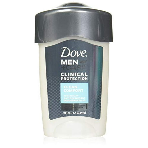Dove Men+Care Clinical Antiperspirant Deodorant Stick, Clean Comfort, 1 ...