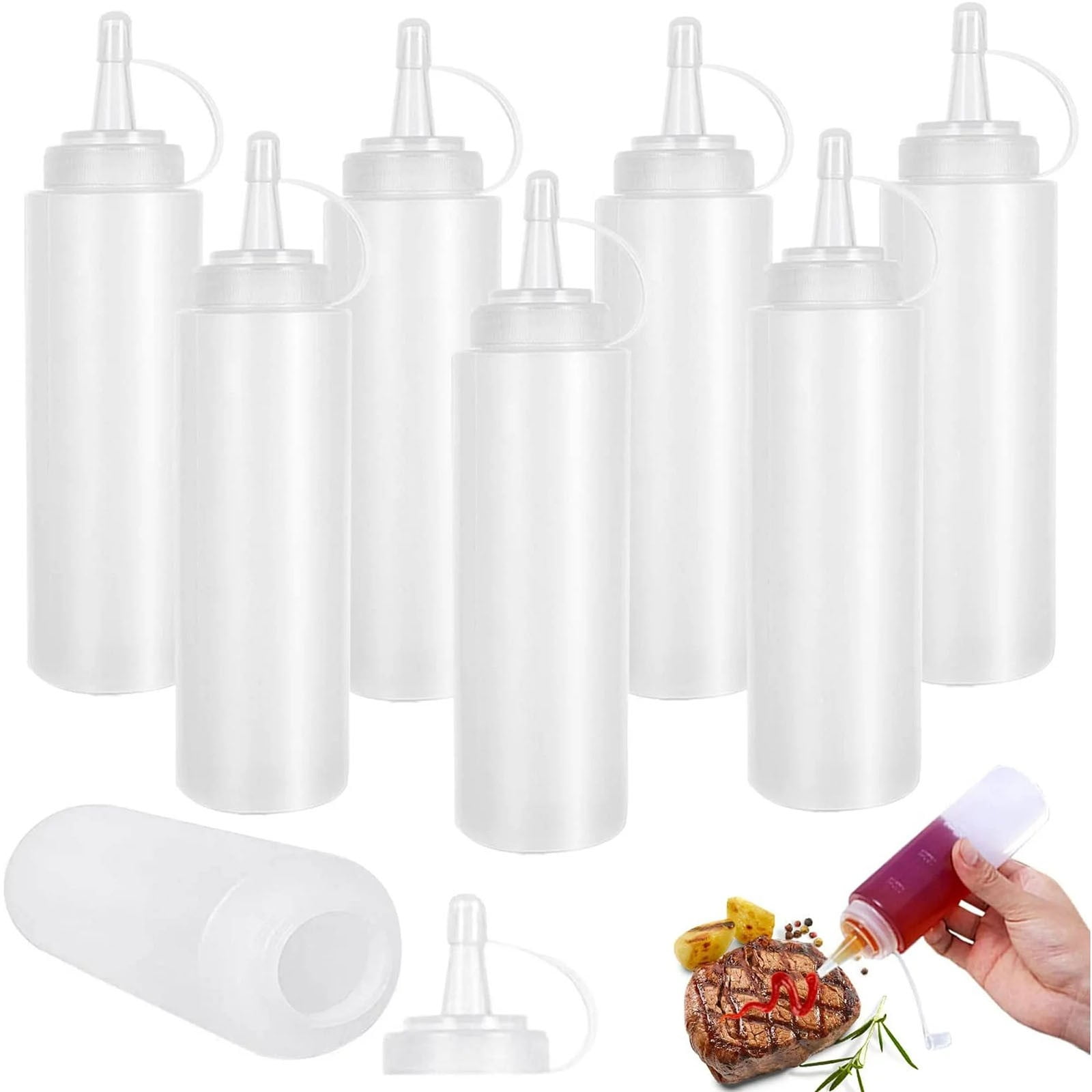 Click here for Cqxid Glass & bottle Under $5 8 Pack 8 Oz Plastic... prices