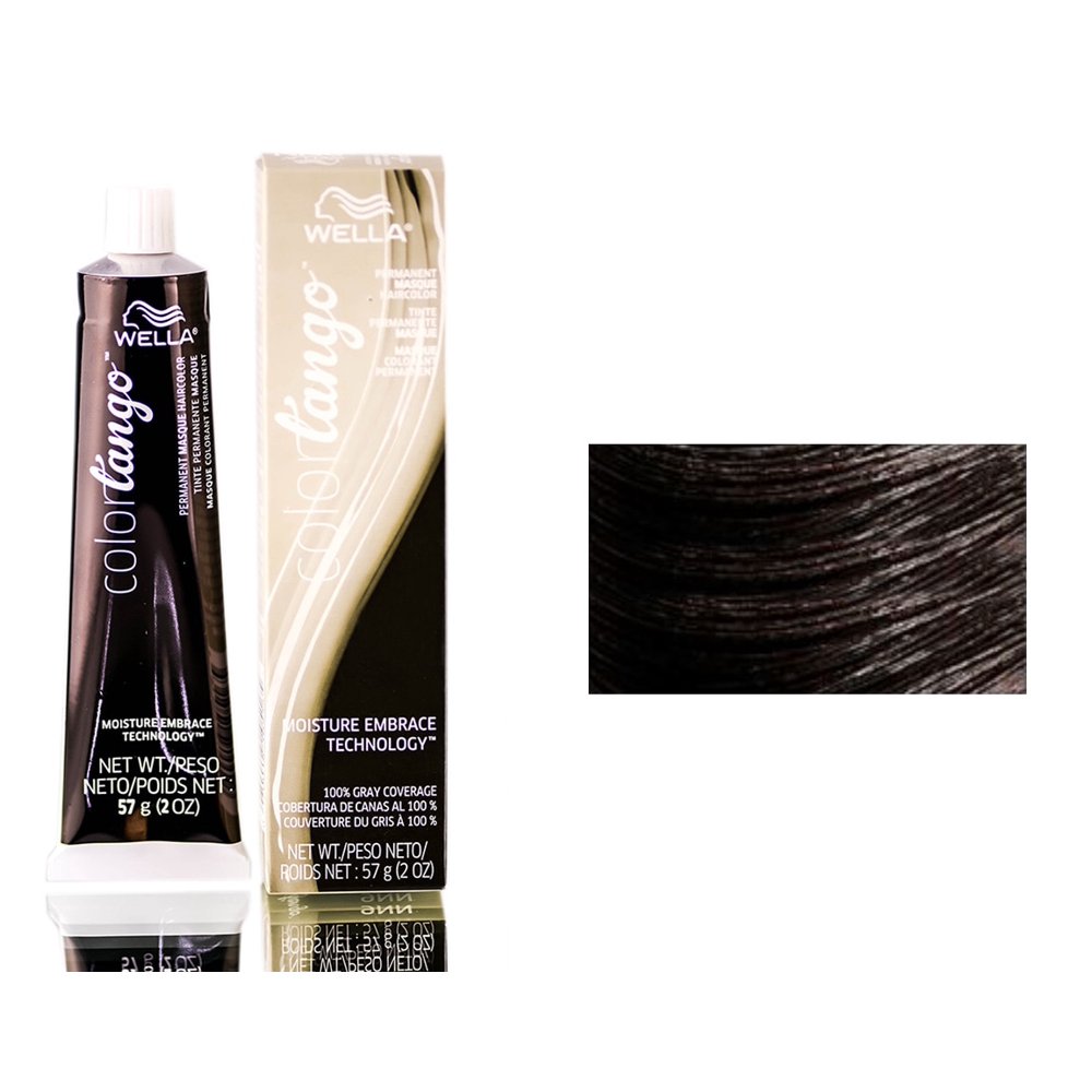 Wella Color Tango Permanent Masque Hair Color - 4NN - Espresso Brown ...