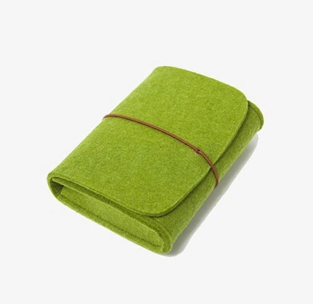 Bolsa de fieltro portátil para guardar cables, organizador de baterías ...