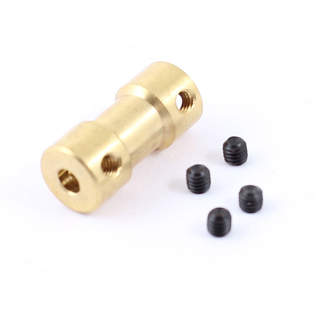 3.17mm x 5mm RC Model Toy Brass Motor Shaft Coupling Connector Coupler ...