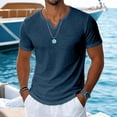 AHMOMEI Work Out Shirts Gym for Men V Neck Men's Short Sleeve Shirt ...
