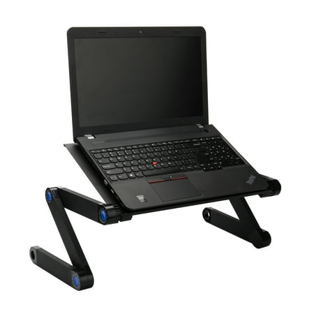 Mind Reader Lap Desk with Adjustable Legs, Collapsible Laptop Stand ...