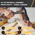36 oz Ultra Rock Pick Hammer – Heavy-Duty Masonry & Bricklayer Tool ...