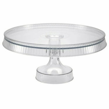 Premium Extra Heavyweight Gold Cake Plastic Stands 10.5" - Walmart.com