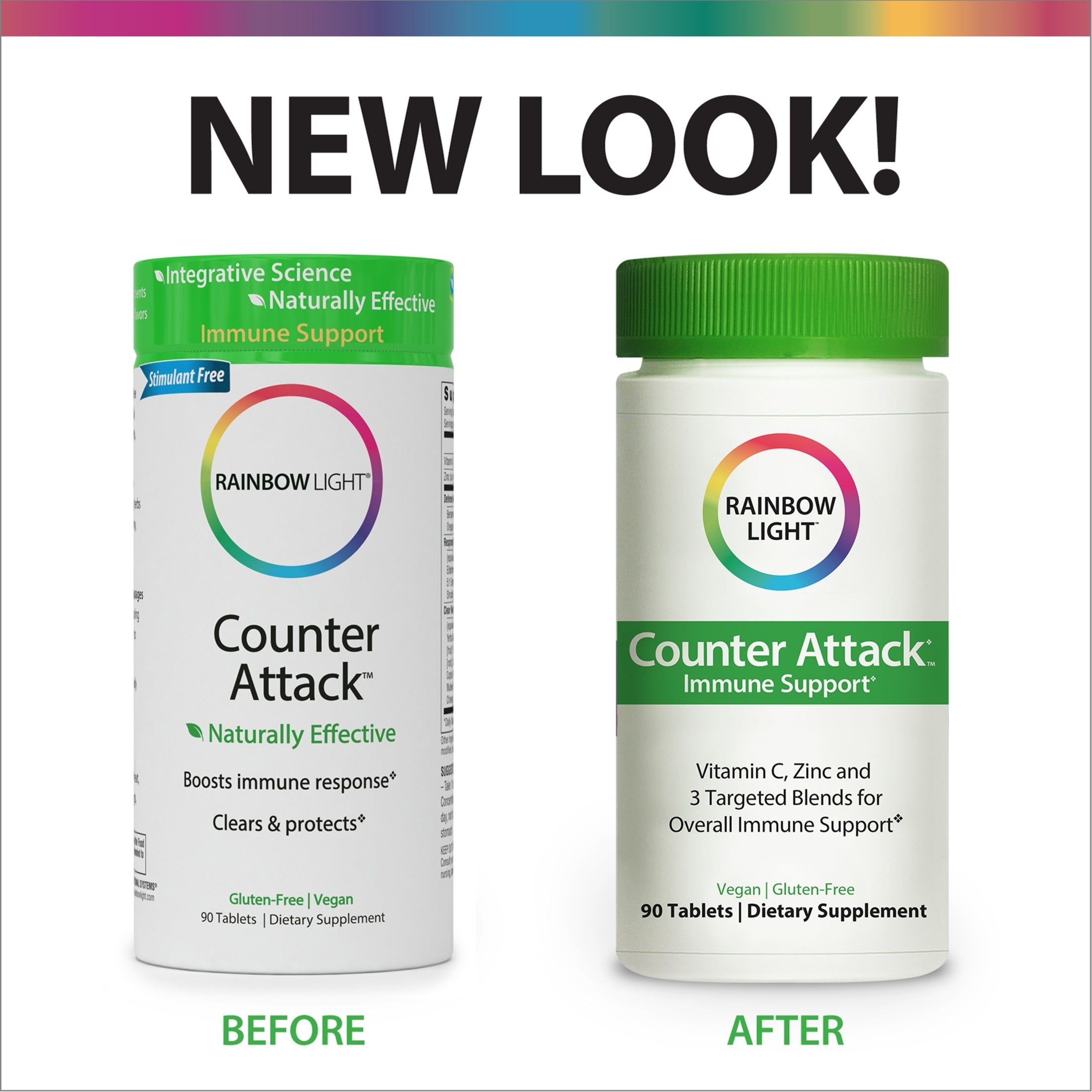 Mejores ofertas e historial de precios de Rainbow Light Counter Attack ...