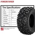 FORERUNNER 26x11-12 ATV Tires, All Terrain 6PR 26x11x12 ATV UTV Trail ...