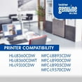 Brother TN436 Super High Yield Toner Cartridge, Up to 6500 Pages, Cyan ...