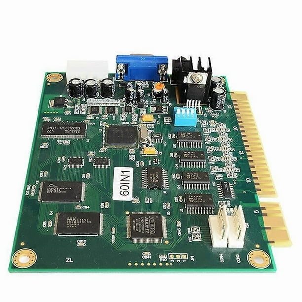 60 in 1 Jamma Arcade Classics Game Board for Cocktail Arcade Machine UP ...