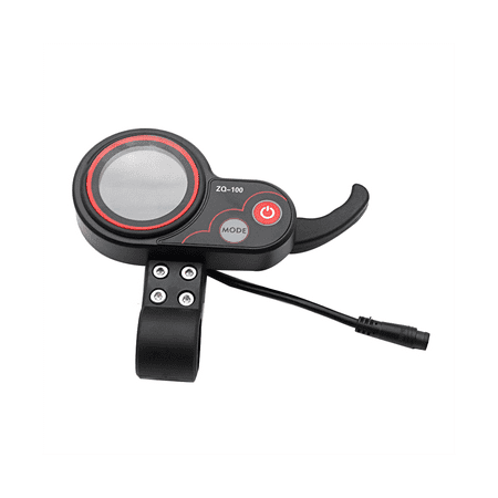 Qtmnekly ZQ-100 Mileage Meter Speed Adjustable Electric Scooter Meter 6 ...