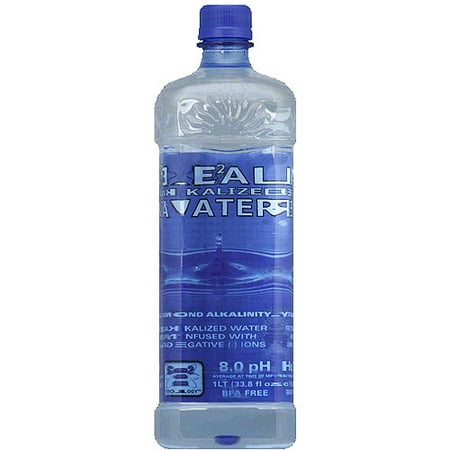 Real Water Alkalized Water, 1 l, (Pack of 12) - Walmart.com