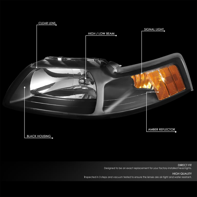 2003 Ford Mustang Headlights