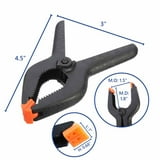 Big Horn 19088-5PK 1-1/2-Inch Spring Clamp with Swivel Tipped Jaws ...
