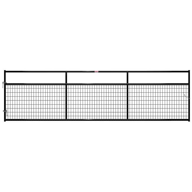 Behlen Manufacturing 40132165 16 ft. Wire Filled Gate - Black - Walmart.com