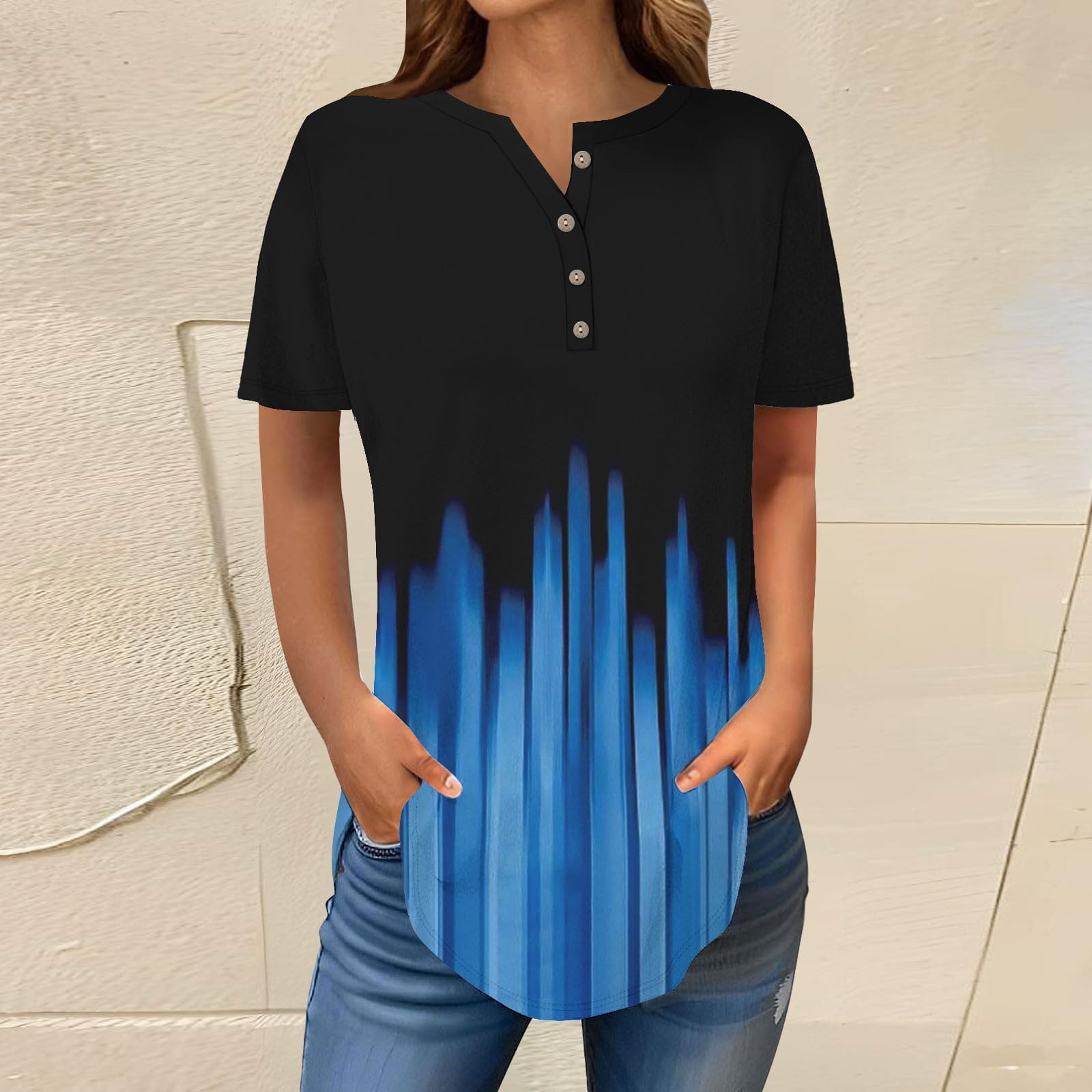 Click here for Ylhfashion Short Sleeve Womens Tops 2025 Spring Ne... prices