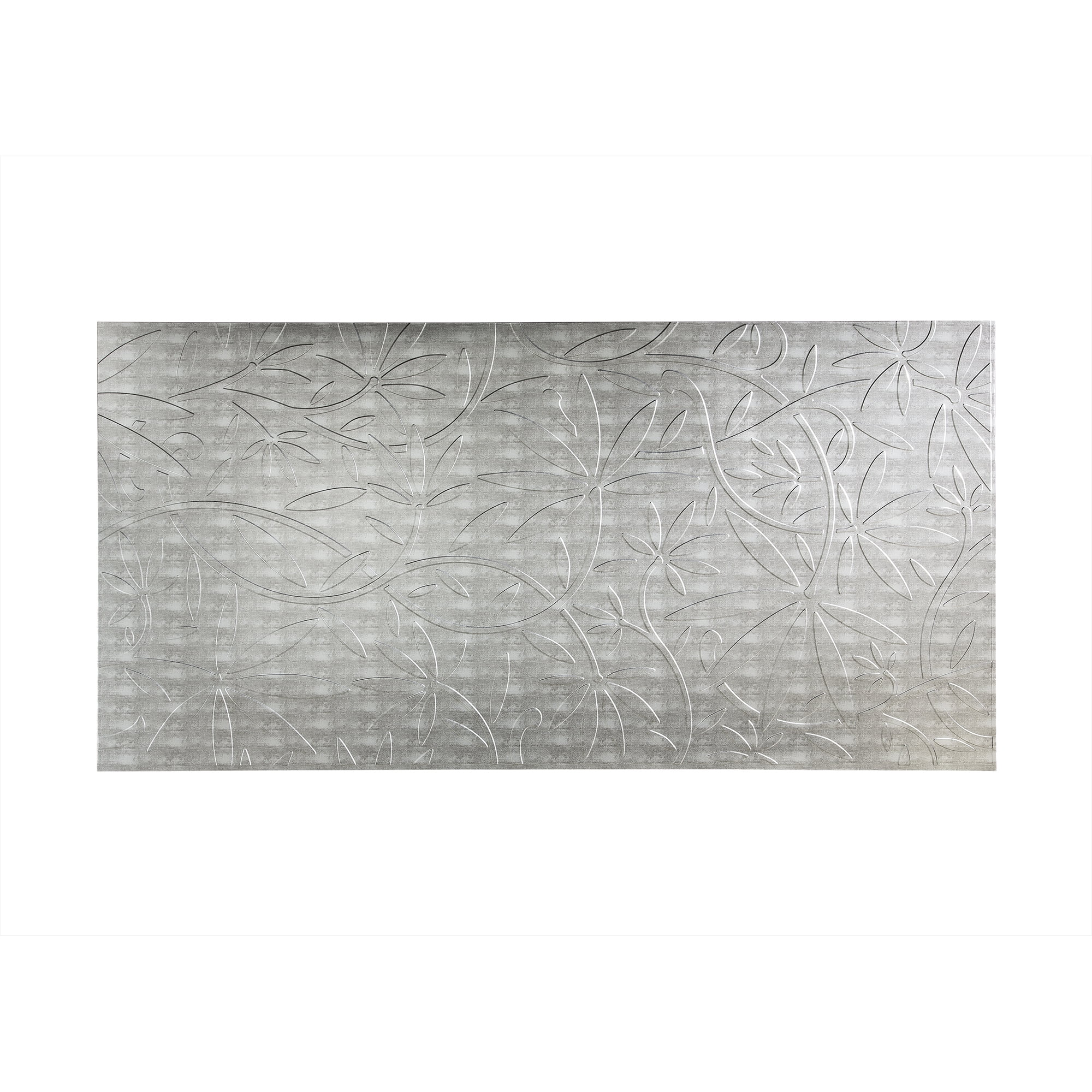 Fasade - Audrey Crosshatch Silver Decorative Wall Panel - Fast and Easy ...