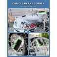 59" V-Shaped Car Wash Brush with Long Handle Snow Sweeping Brushing ...