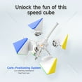 GAN Magnetic Speed Cube Pyraminx, 36 Magnets, Stickerless Triangle ...