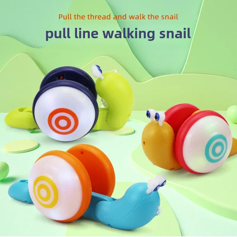Click here for Unbranded Adorable Pull-Along Snail Toy With Color... prices
