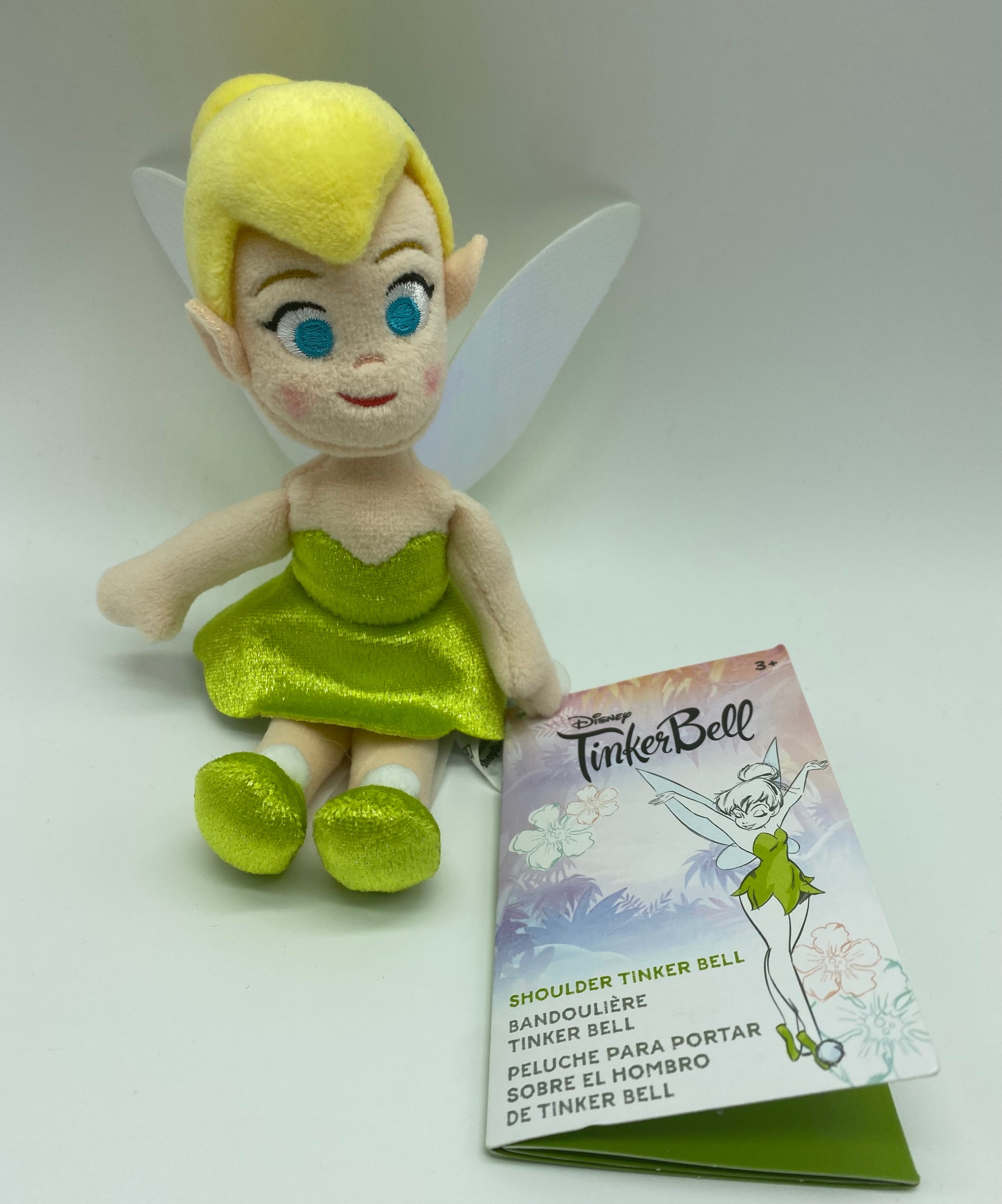 Disney Parks Tinker Bell Magnetic Shoulder Plush New with Tag - Walmart.com