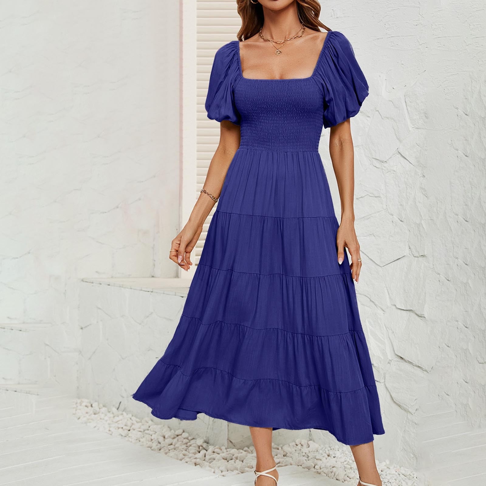 Click here for Eqwljwe Summer Saving!summer Tiered Dresses For Wo... prices