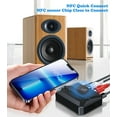 Bluetooth Receiver for Home Stereo, to RCA Adapter with NFC-Enabled, 3 ...