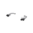 MBRP Exhaust, Dual Rear Exit w/quad Carbon Fiber Tips T304 for 18-21 ...