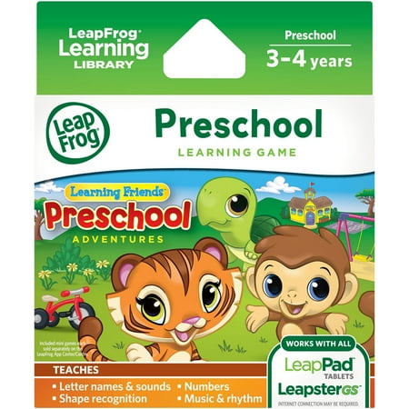LeapFrog Learning Friends: Preschool Adventures Learning Game - Walmart.com