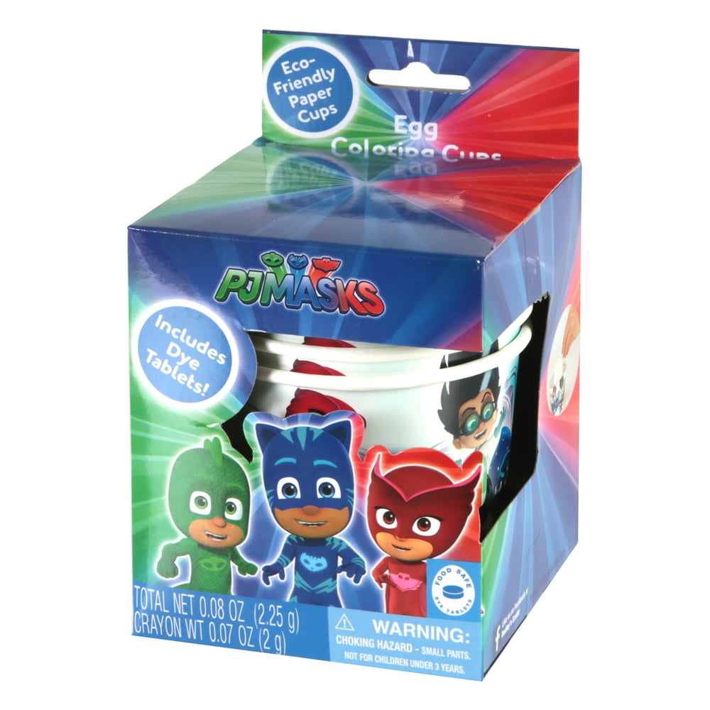 PJ Mask 5CT Easter Coloring Cups - Walmart.com - Walmart.com