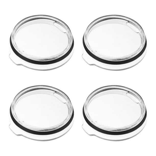 Lid Cup Cover Tumbler Mug Replacement Airtight Clear Lids Reusable ...