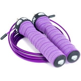 WOD Nation Adjustable Attack Speed Jump Rope for Men and Women, Purple ...