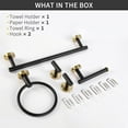 Axioma Bathroom Hardware Set Hand Towel Bars Toilet Paper Storage Rack ...