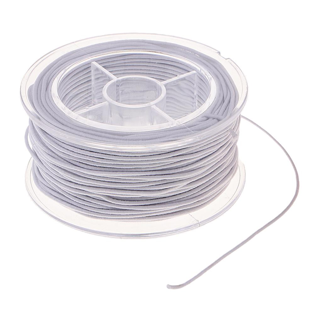 Click here for Lipstore 30m 1.2mm White Elastic Thread Bracelet S... prices