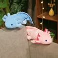 23-80cm Kawaii Colorful Newt Plush Toy Stuffed Cute Axolotl Salamander ...