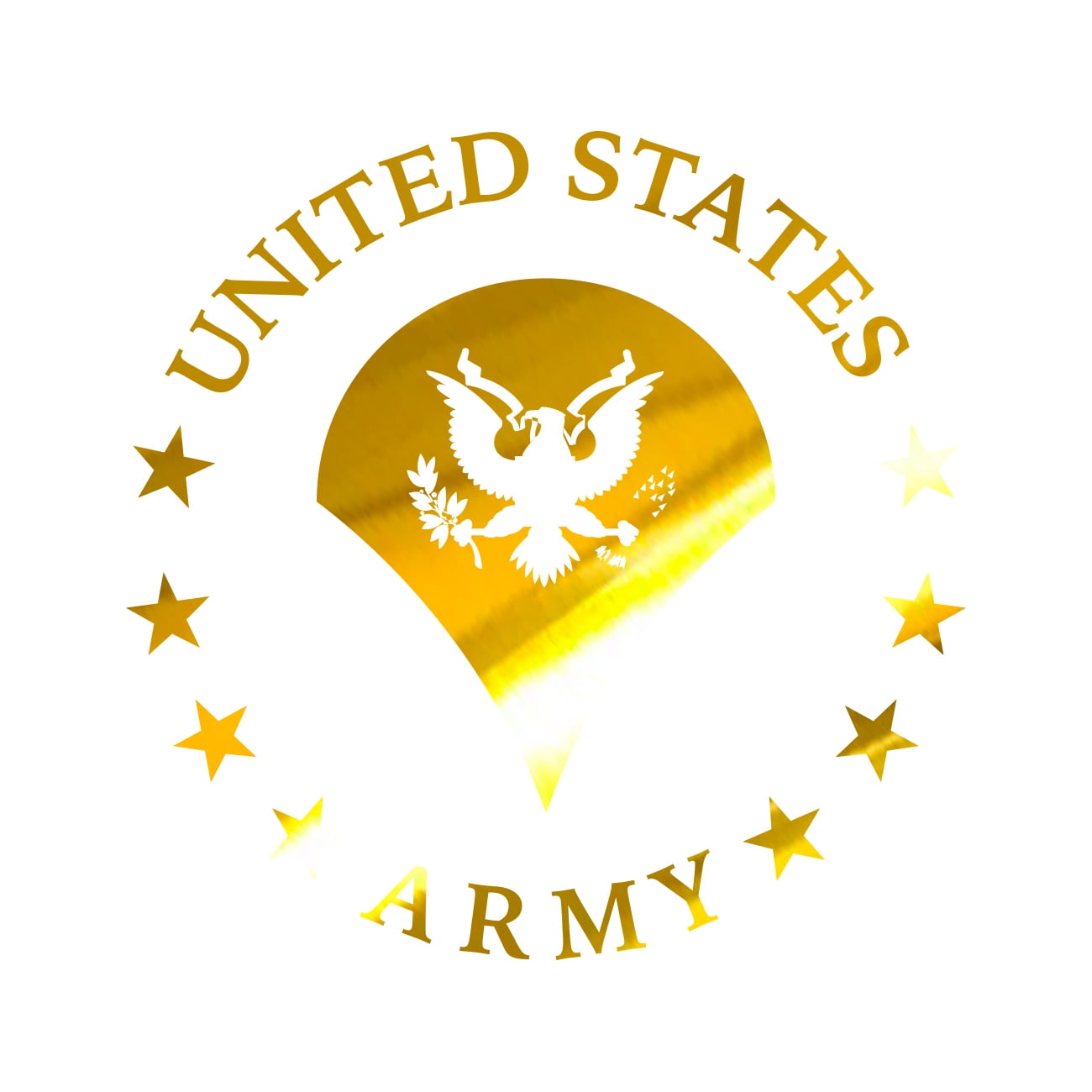 E-4 Specialist US Army Rank Sticker Decal Die Cut - Self Adhesive Vinyl ...