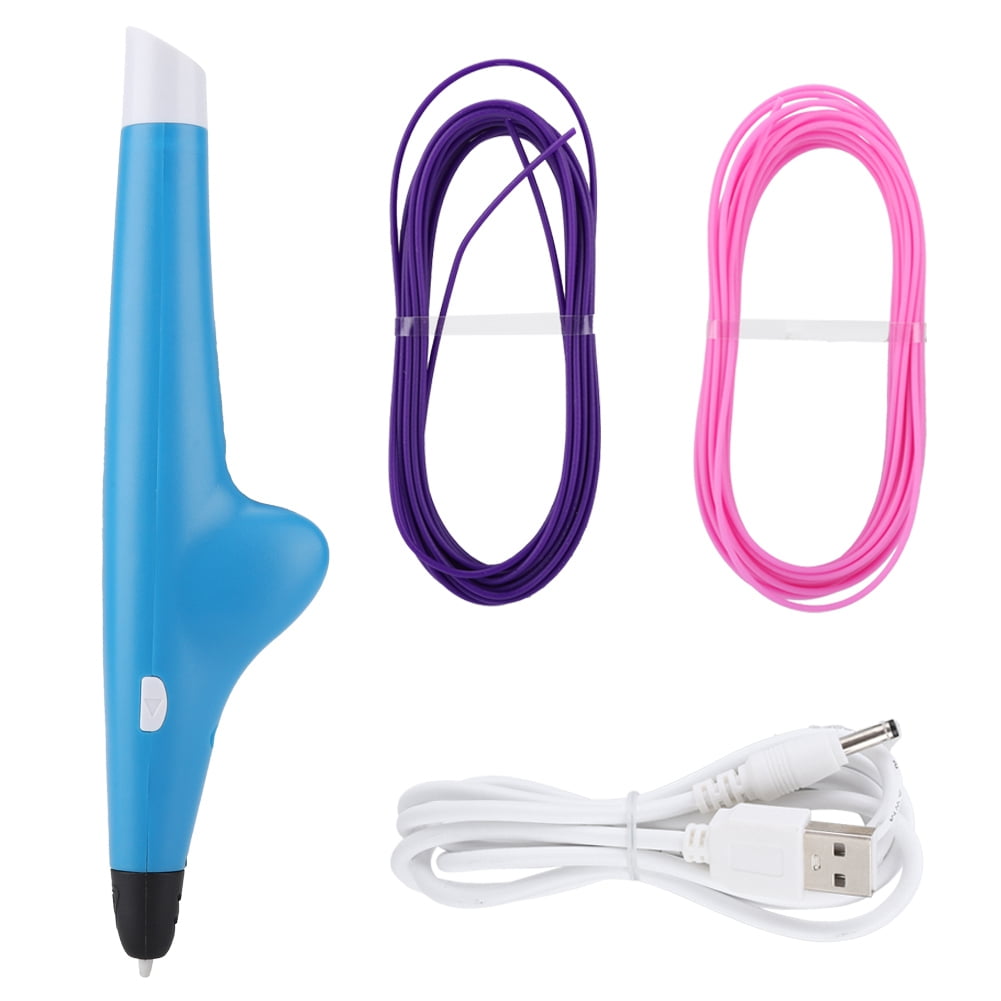 ZOUSSIQI WISENOVO VP05 DIY 3D Printer Pen Low+High Temperature 3D ...