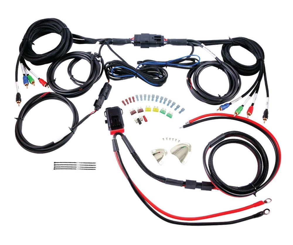 Cerwin Vega CMHR4 RPM Harley Davidson Specific 4 Channel Fairing And ...