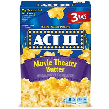 ACT II Xtreme Butter Microwave Popcorn, 2.75 Oz, 12 Count - Walmart.com