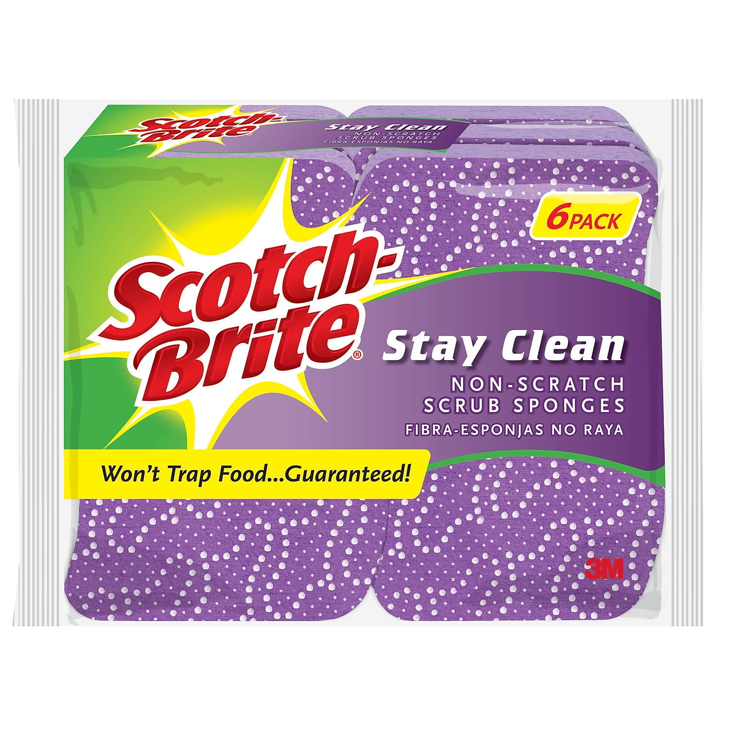 Scotch-Brite Stay Clean Non-Scratch Scrub 70005196731 - Walmart.com
