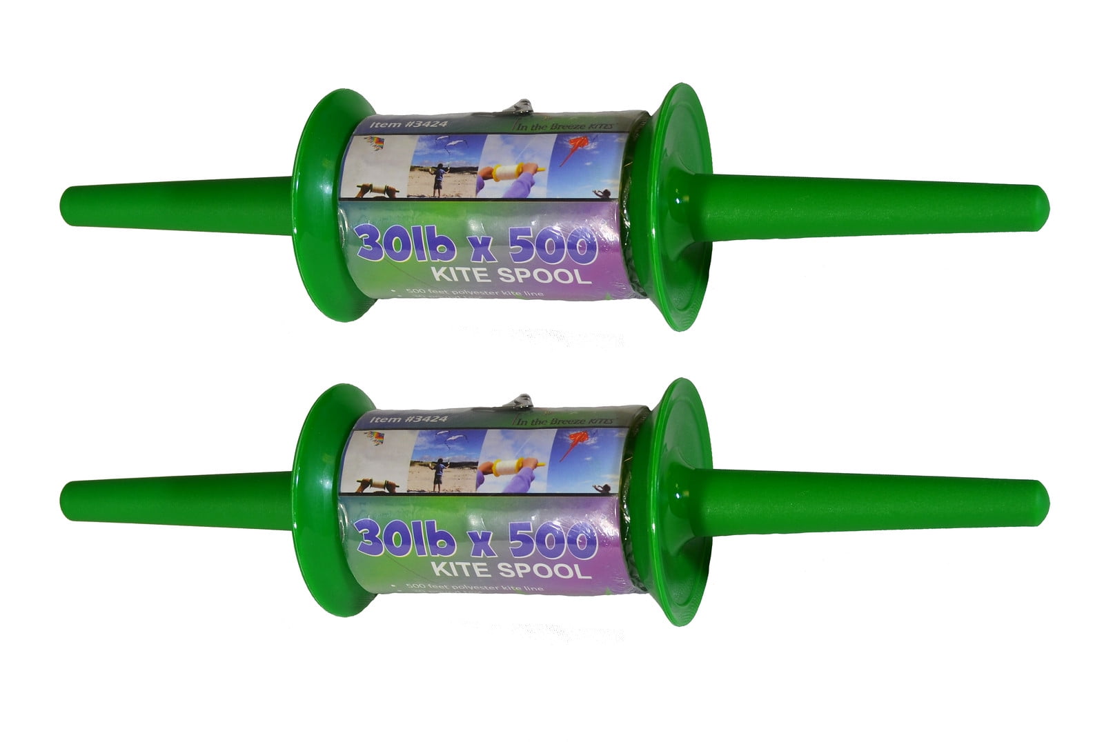 In the Breeze 3424-2 — Kite Spool, 30 lb by 500-Feet (2-Pack) — Twisted ...