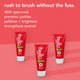 Hello Kids Wild Strawberry Fluoride Toothpaste, Natural Flavor, Vegan ...