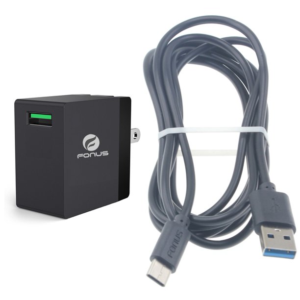 18W Quick Home Charger for ASUS ROG Phone 2 - (6ft USB Cable Power Cord ...