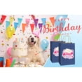ANHXN Small Gift Bags with Handles Kraft Paper Bags Bulk for Party ...