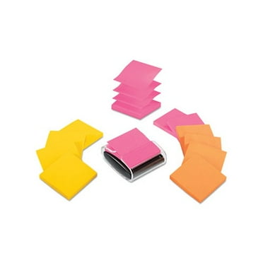 Post-it® Pop-Up Note Dispenser, 3" x 3", Black/Clear - Walmart.com