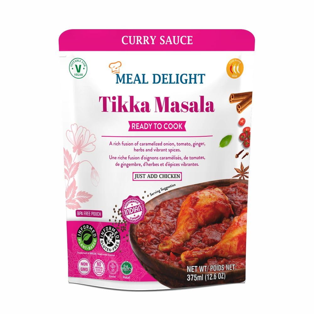 Click here for Meal Delight Tikka Masala Sauce Pack Of 3 375ml prices